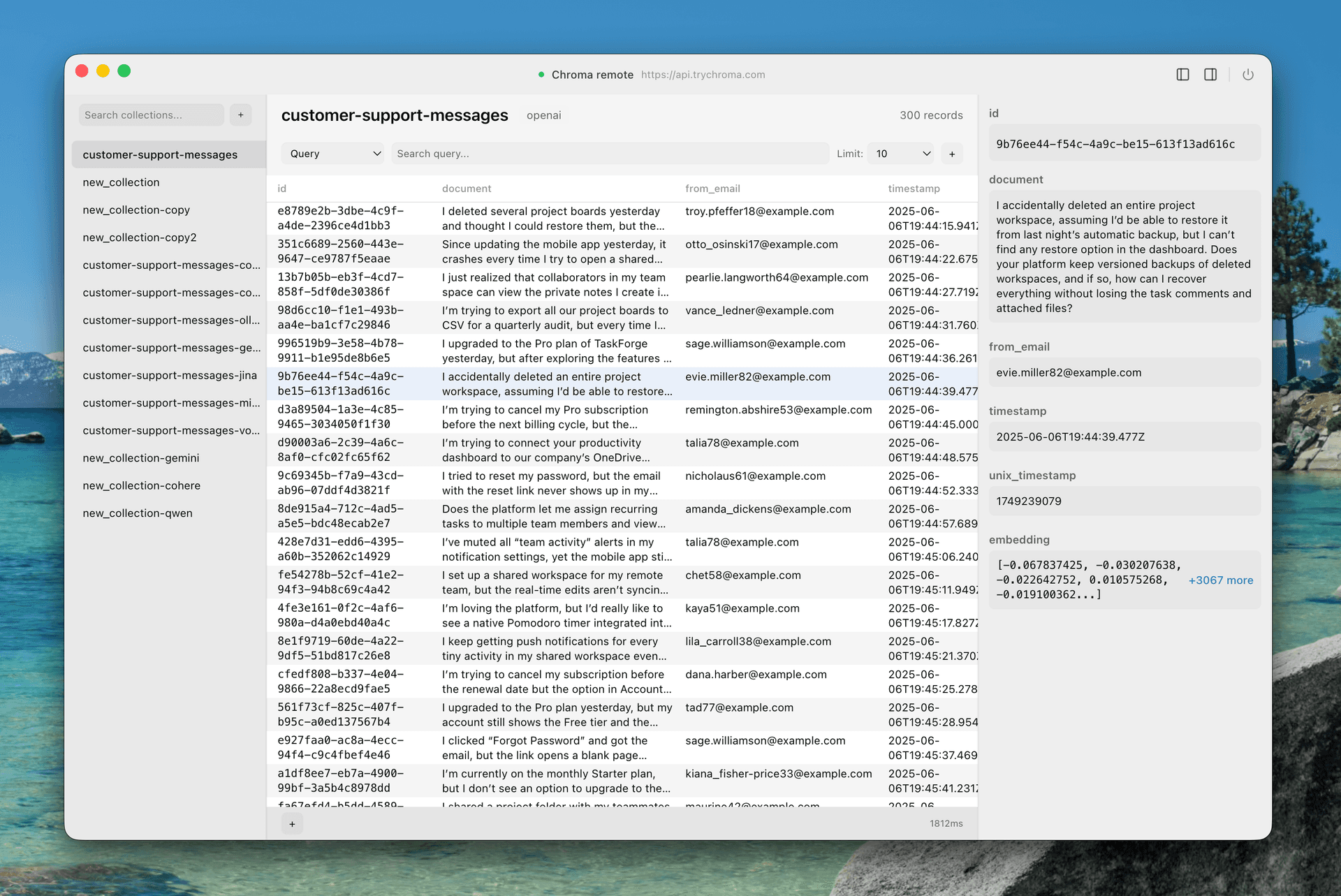 Chroma Explorer – Desktop GUI for ChromaDB Vector Database